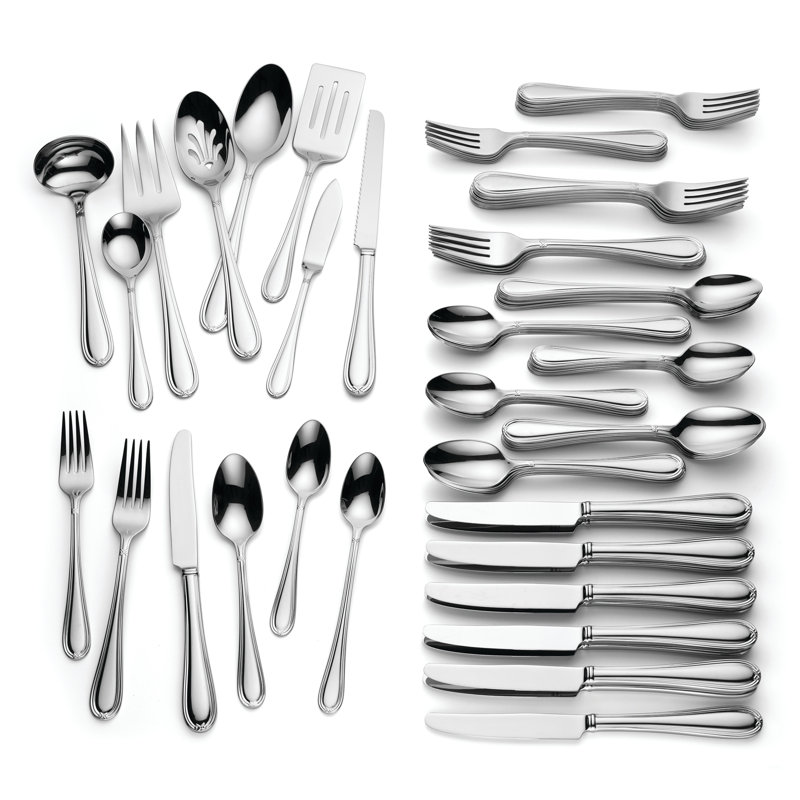 Lenox Ashbridge 80-Piece Flatware Set & Reviews | Wayfair